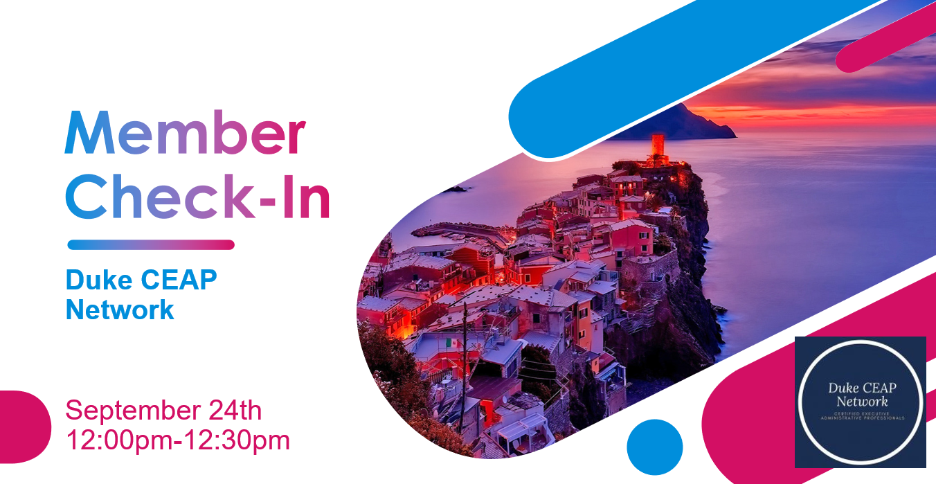 CEAP Member Check-In – Duke CEAP Network