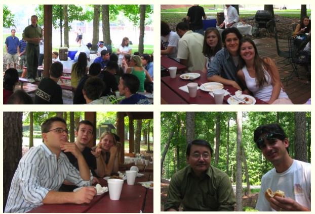 Welcome Picnic at Duke Faculty Club - Duke Medical Physics