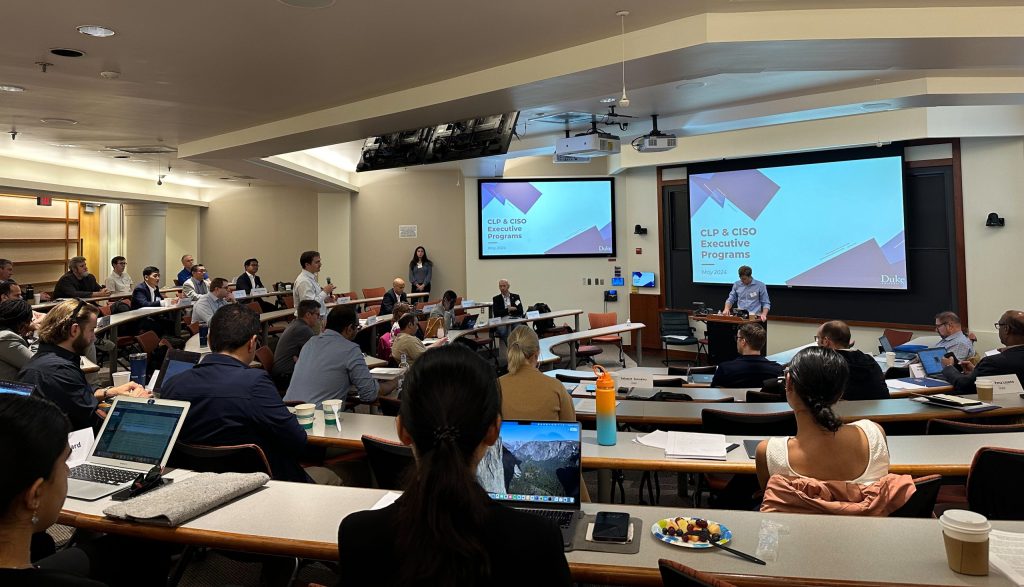 CISO Executive Certificate Program - Duke Executive Cybersecurity ...