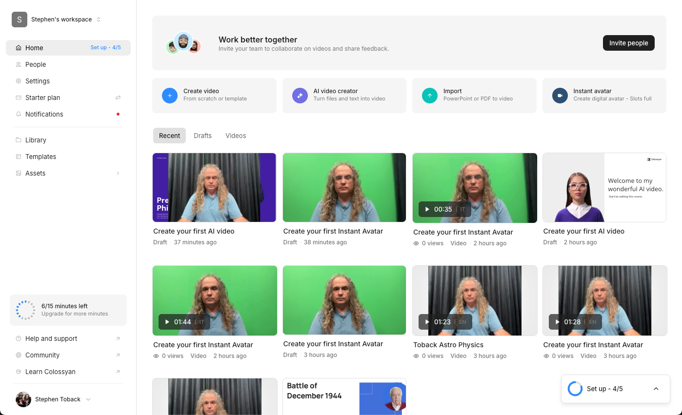 Exploring Colossyan.com: Early Impressions from an Italian Video ...