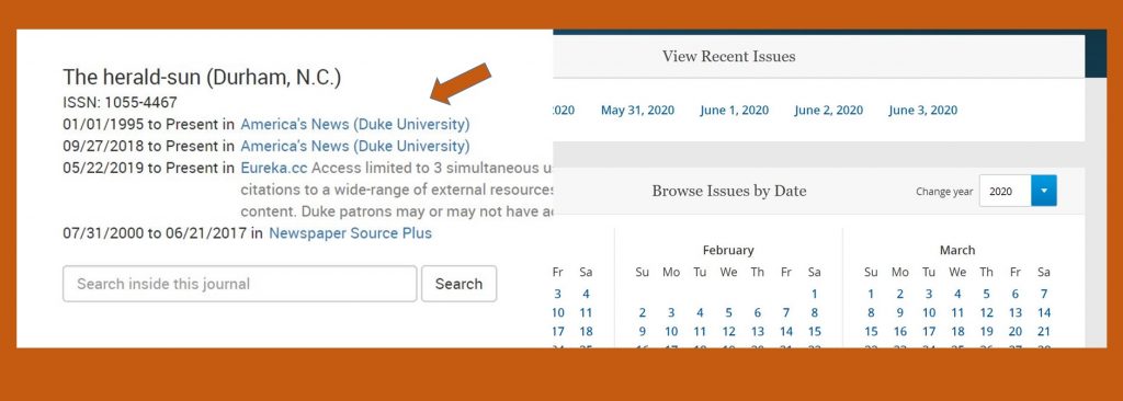 How to Access the Latest News using Duke Libraries – Duke Divinity ...