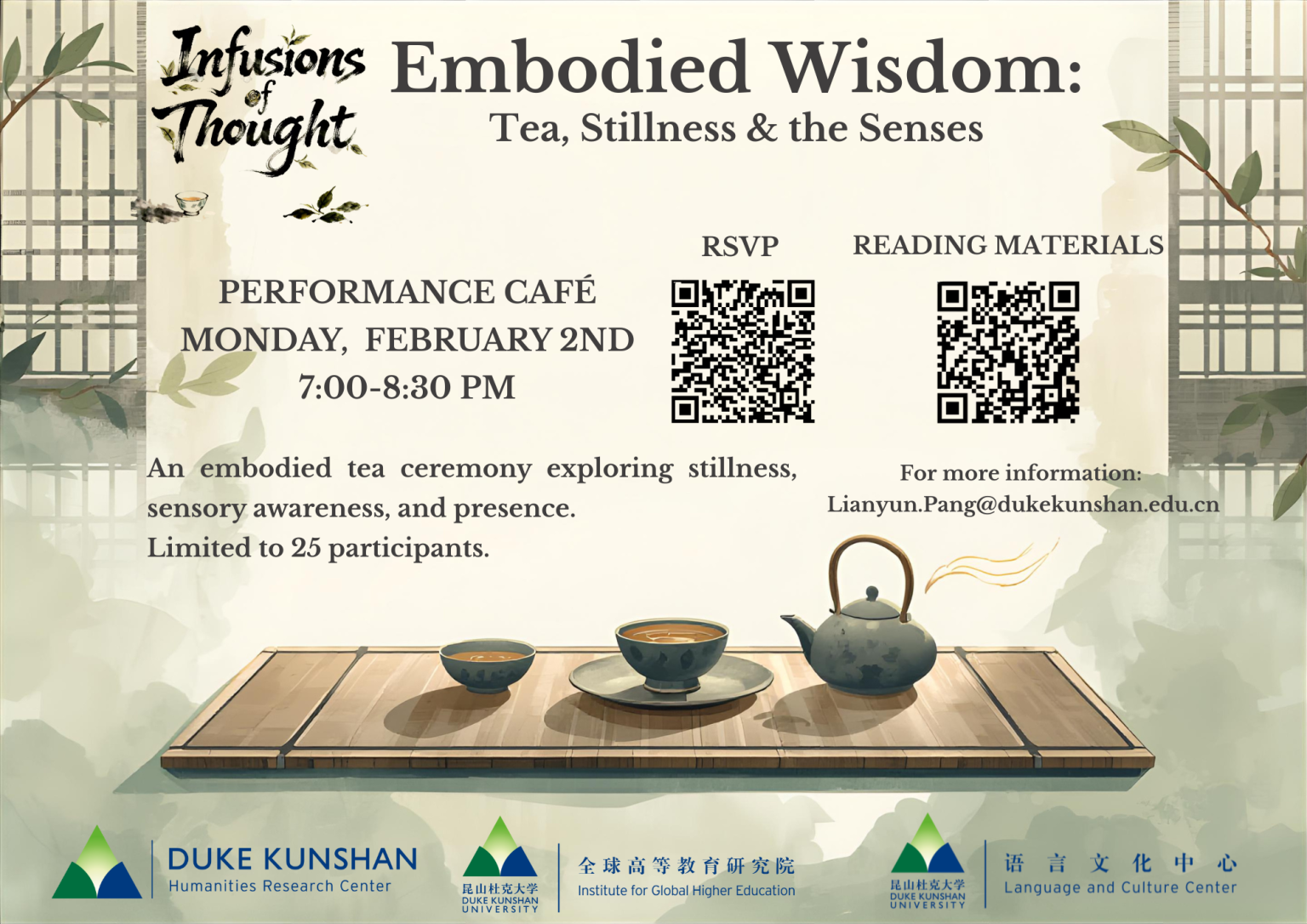 Embodied Wisdom | Tea, Stillness, and the Senses – DUKE KUNSHAN ...