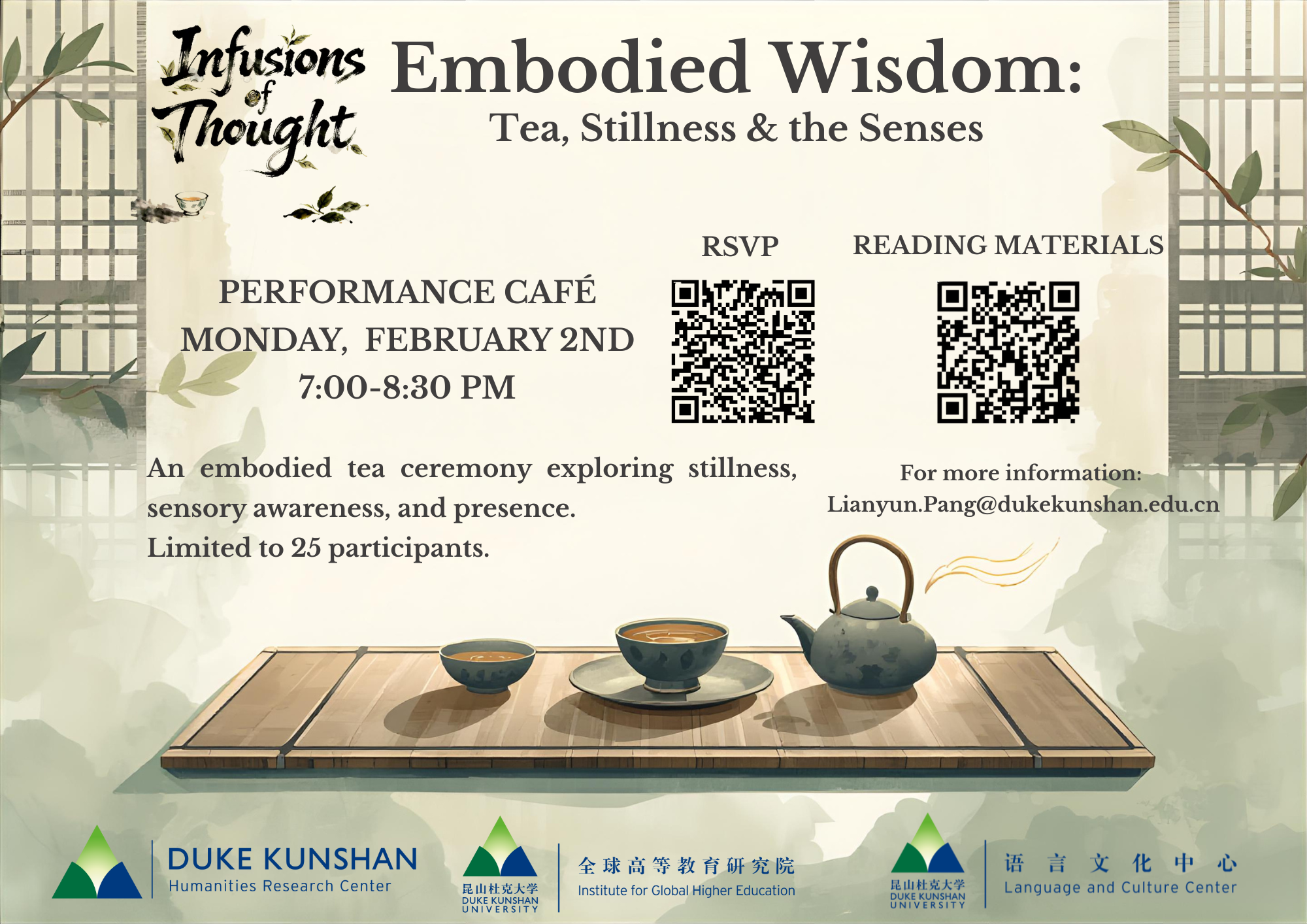 Embodied Wisdom | Tea, Stillness, and the Senses – DUKE KUNSHAN ...