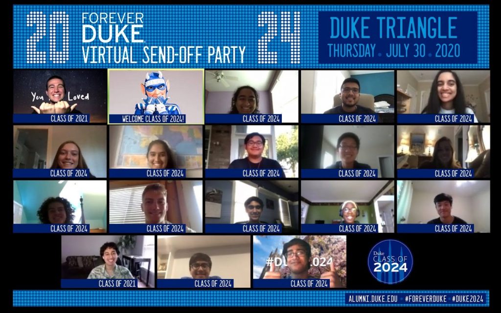 Send-Off Parties Go Virtual – Duke Special Event Planners Council