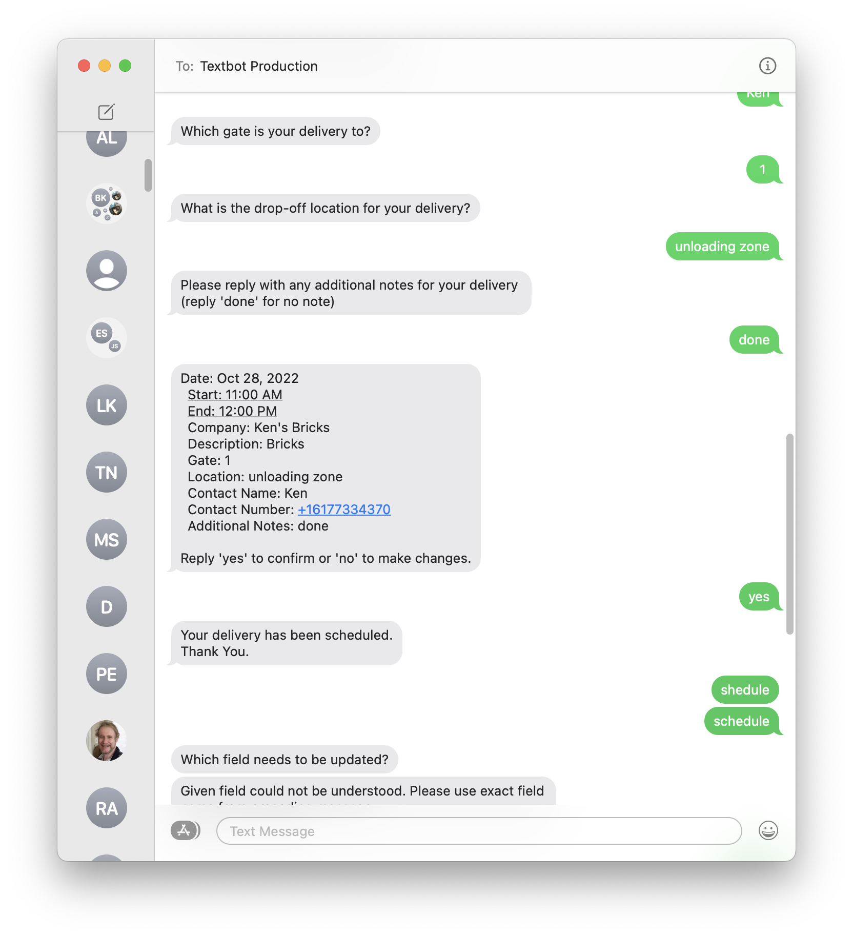 QuikCal: Construction Site Scheduling Application – Ken Kalin