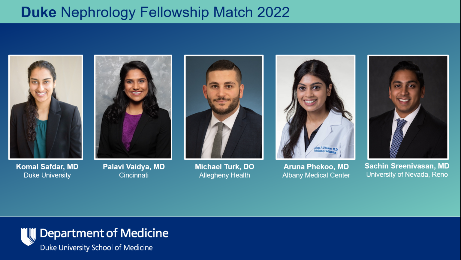 Duke Nephrology Fellowship Curriculum – Learn Live Lead