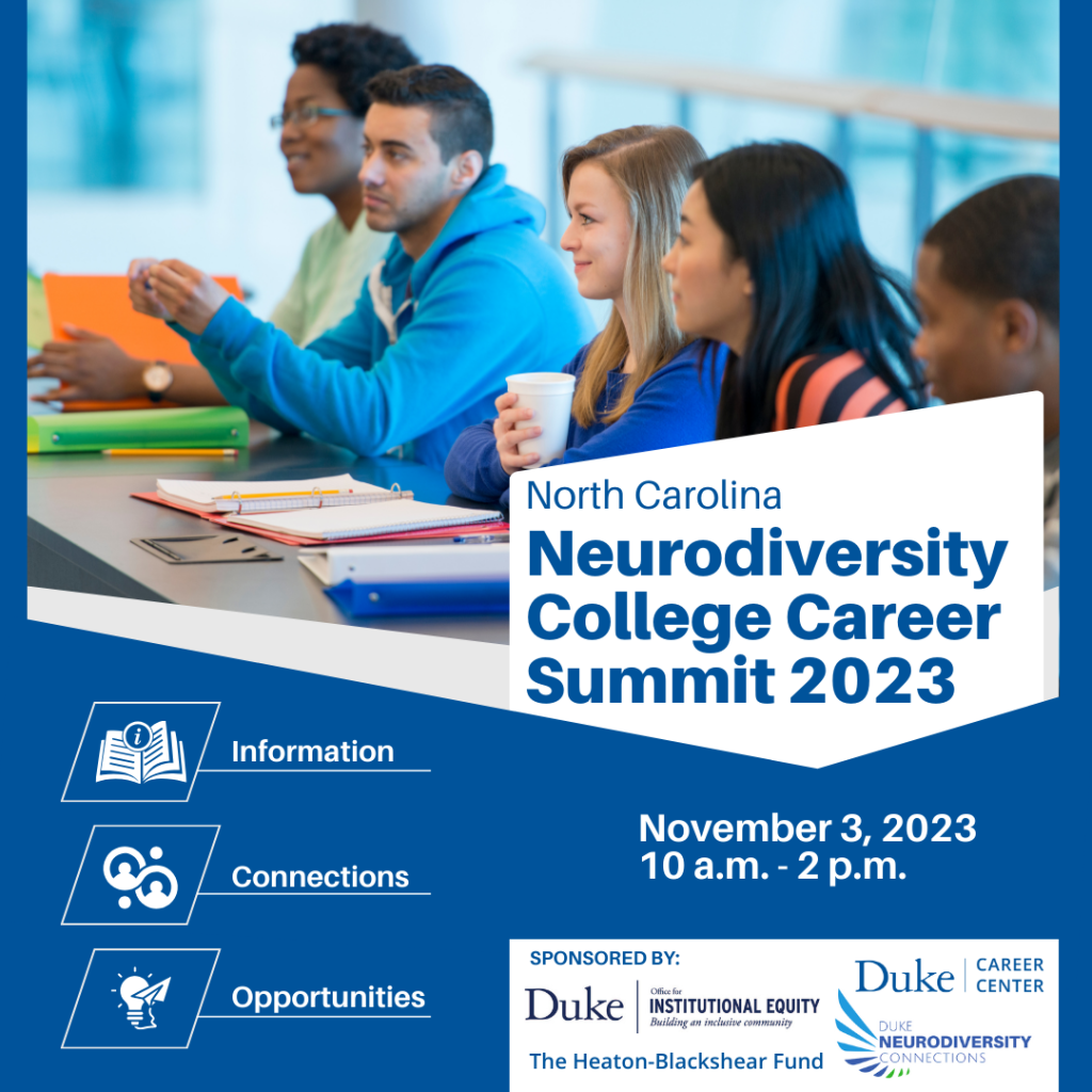 Neurodiversity at Duke – Supporting Duke students by increasing ...