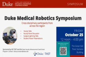 Duke Medical Robotics Symposium – Tech Policy Resource Hub