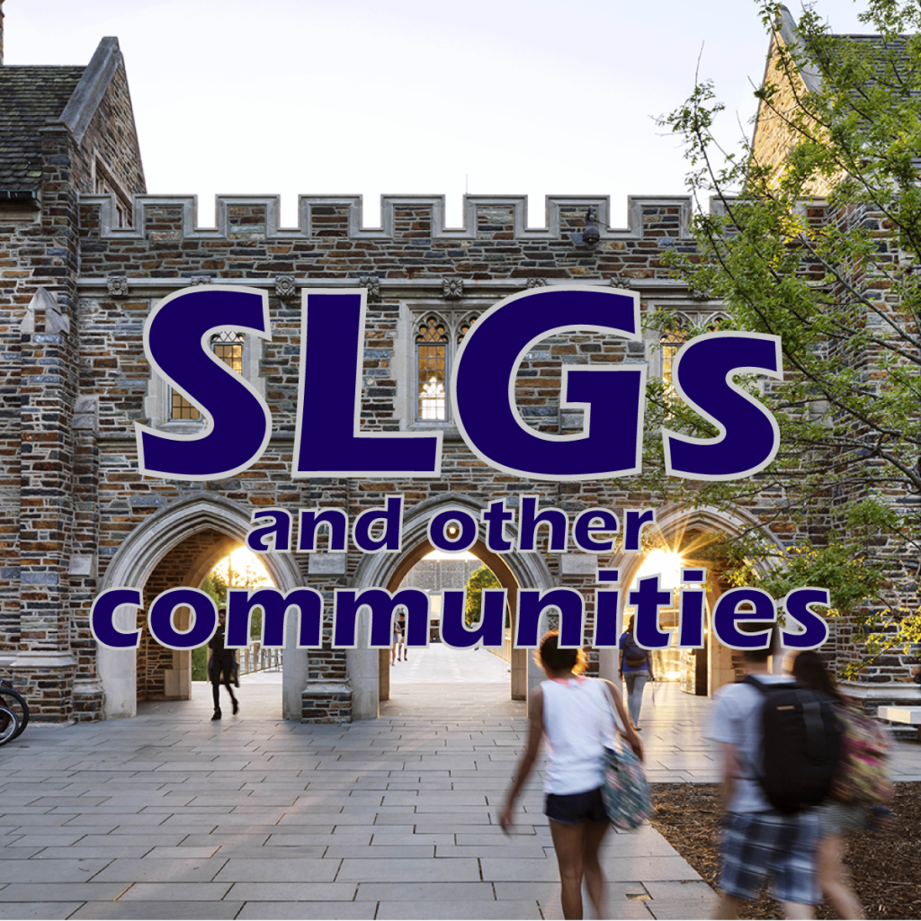 SLGs and Other Communities – This Engineering Life